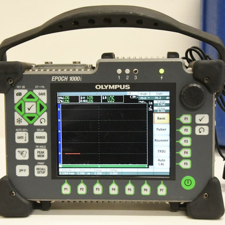 Olympus Nortec 500D Flaw Detector NDT with probes - Prime Analyzer Store